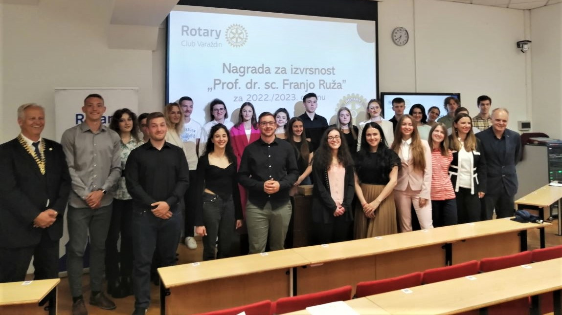 Rotary Club Varaždin dodijelio ovogodišnje Nagrade za izvrsnost: Nagrađeno 27 učenika i ...