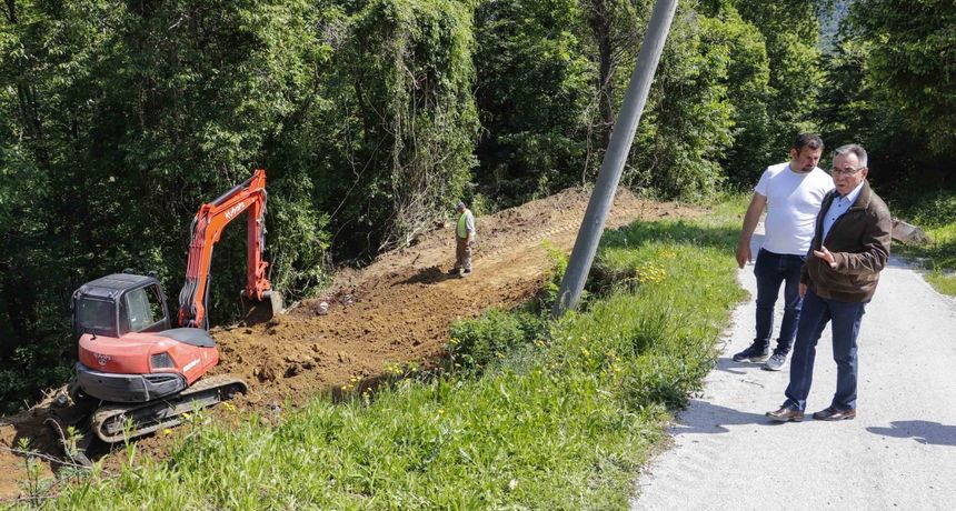 GRAD IVANEC Počela sanacija dvaju klizišta u Prigorcu - Varazdinski.hr