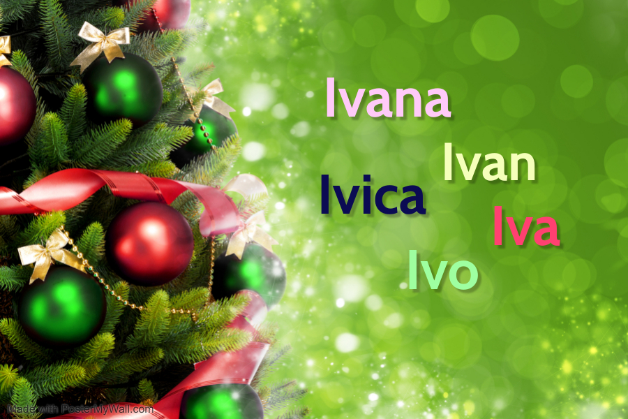 DANAS JE NJIHOV DAN Imendan slave osobe imena Ivan, Ivana, Ivo, Iva ...