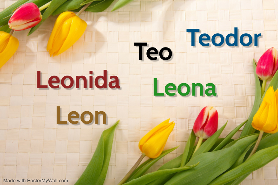 DANAS JE NJIHOV DAN Imendan slave osobe imena Teodor, Teo, Leonida ...